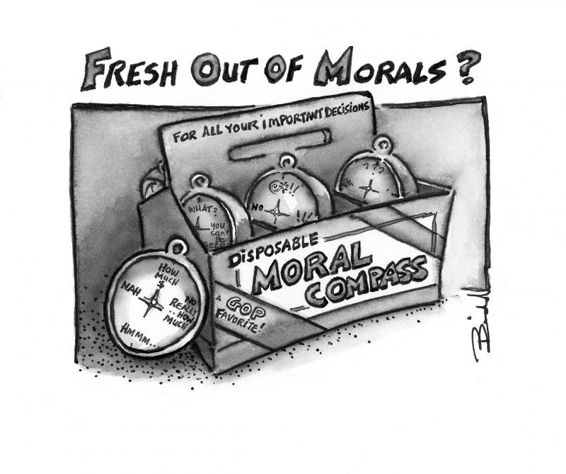 Disposable Moral Compass | Cartoon Movement